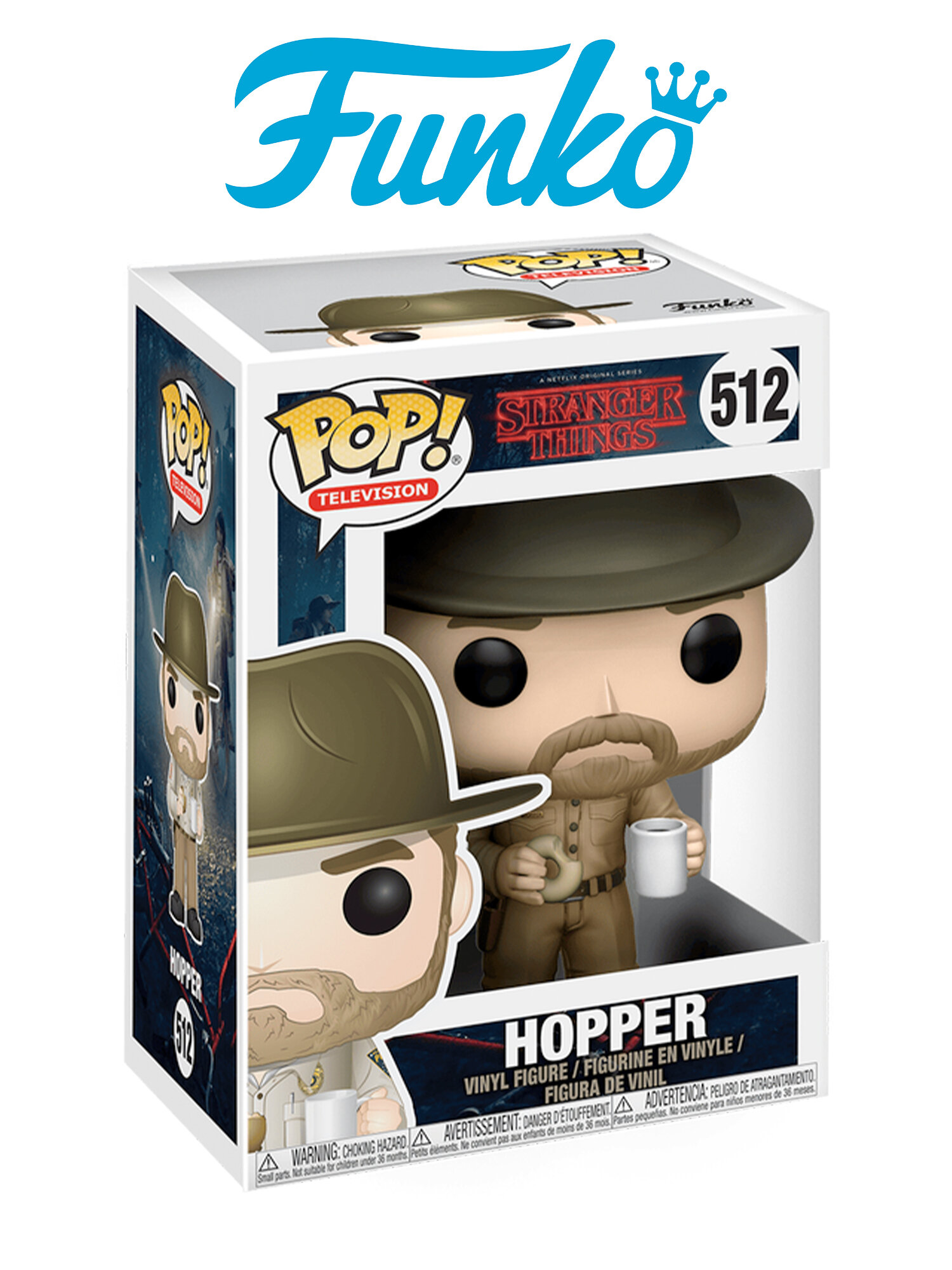 Фигурка Funko POP! Hopper (512) Stranger Things