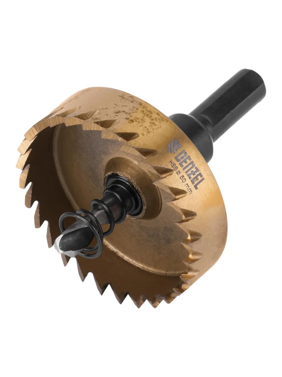 Коронка по металлу 50 мм HSS нитрид титана