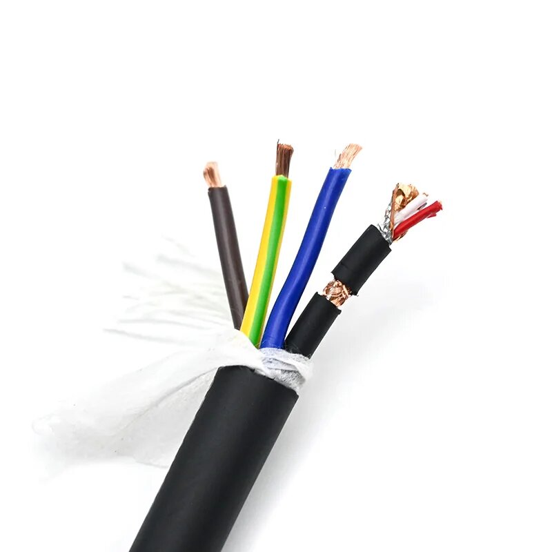 Гибридный кабель DMX Powercon XLR 3-жильный