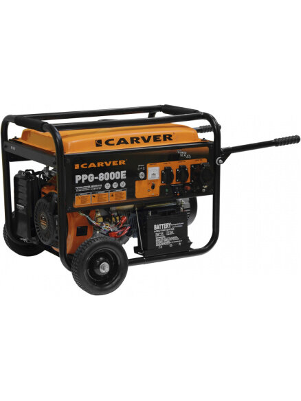 Генератор Carver PPG- 8000Е 6.5кВт