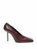 Туфли Victoria Beckham Square-toe leather pumps, размер 38, red