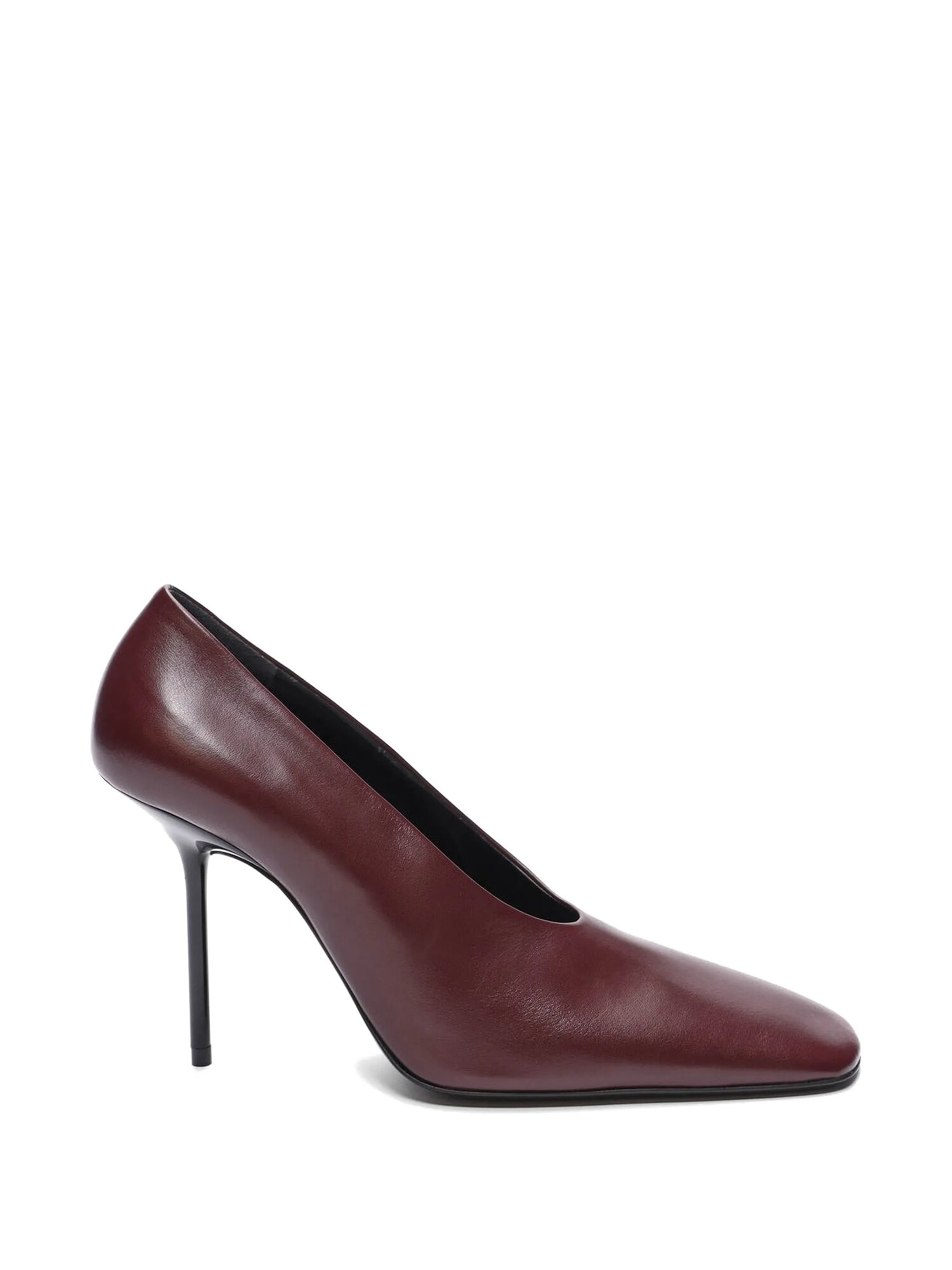 Туфли Square-toe leather pumps 