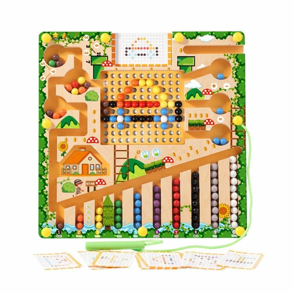 Игрушки лабиринты с магнитами