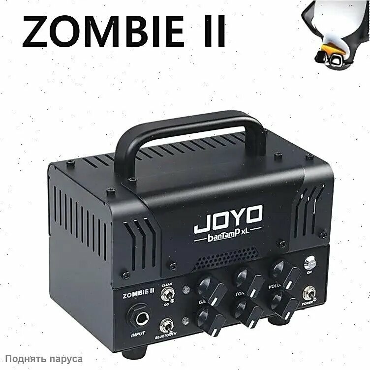 JOYO Zombie II Усилитель для электрогитары, мини-гитарный усилитель с ножным переключателем, гитарный ламповый предусилитель