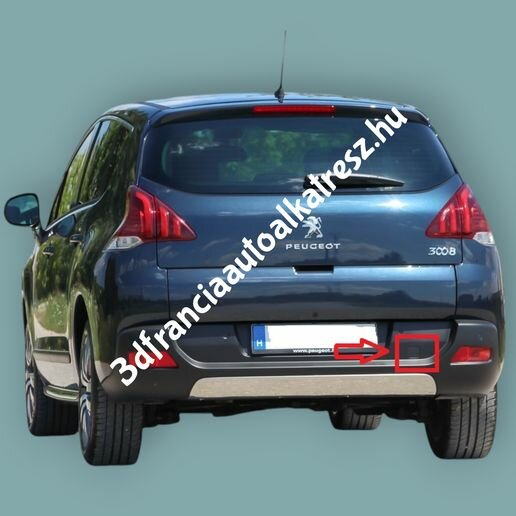 Peugeot 3008 Крышка буксировочного крюка заднего бампера 9685647677