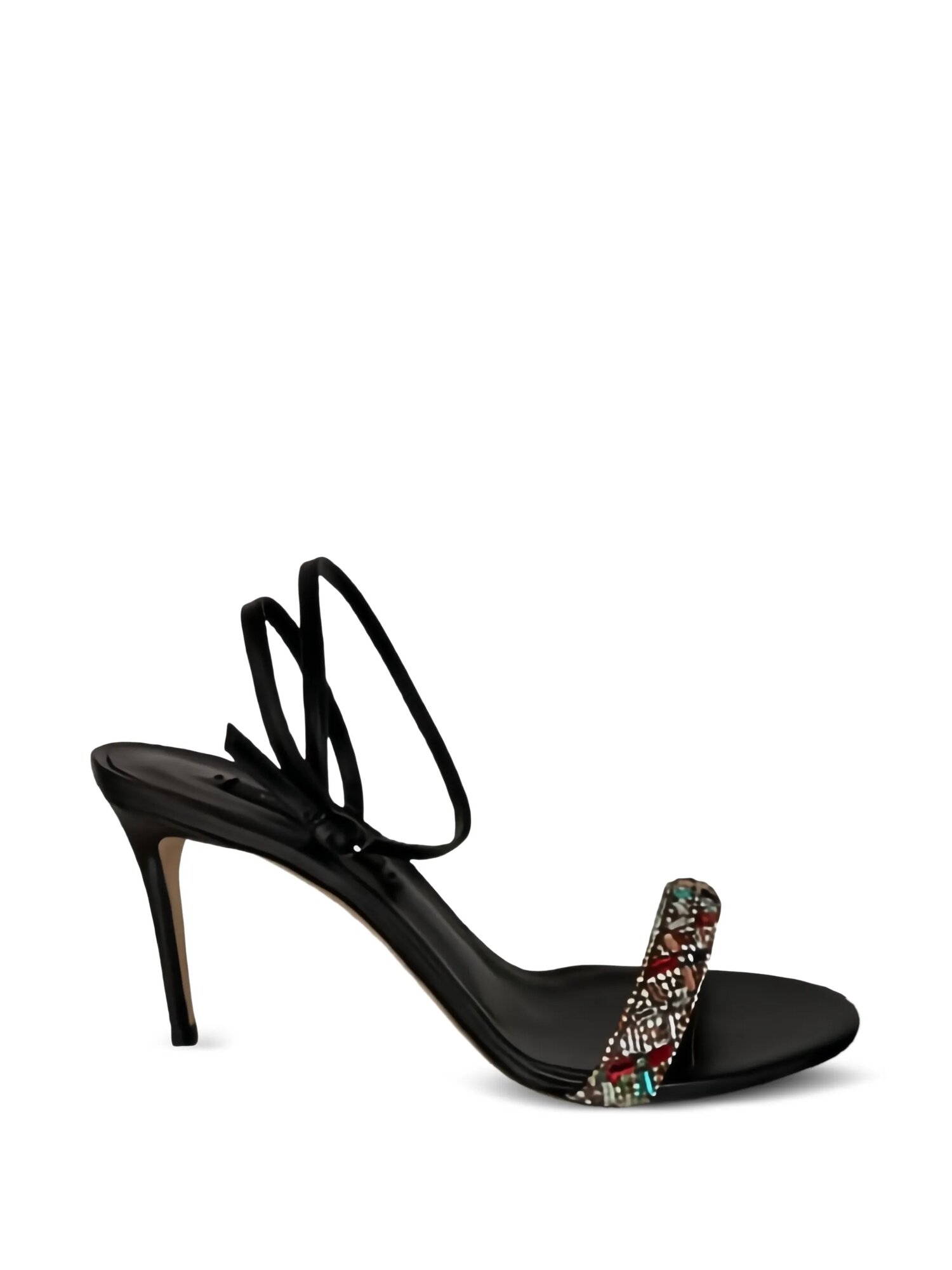 Босоножки Embellished wrap-around sandals