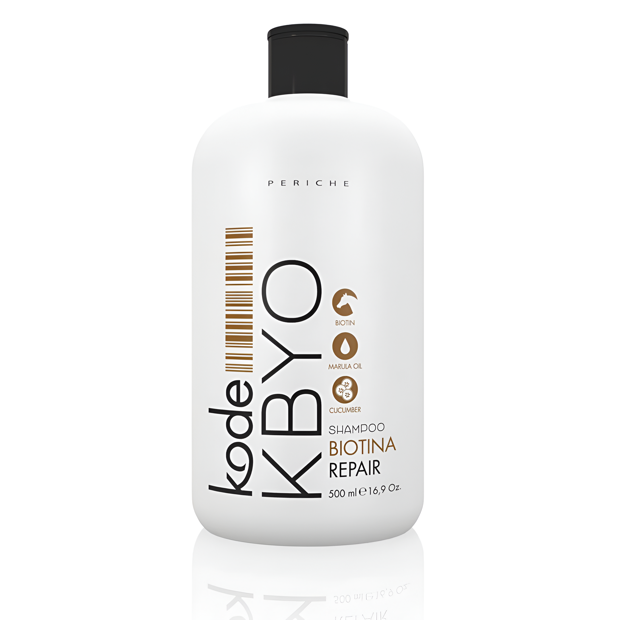 PERICHE PROFESIONAL KODE Шампунь восстанавливающий с биотином 500мл /KBYO Shampoo Repair