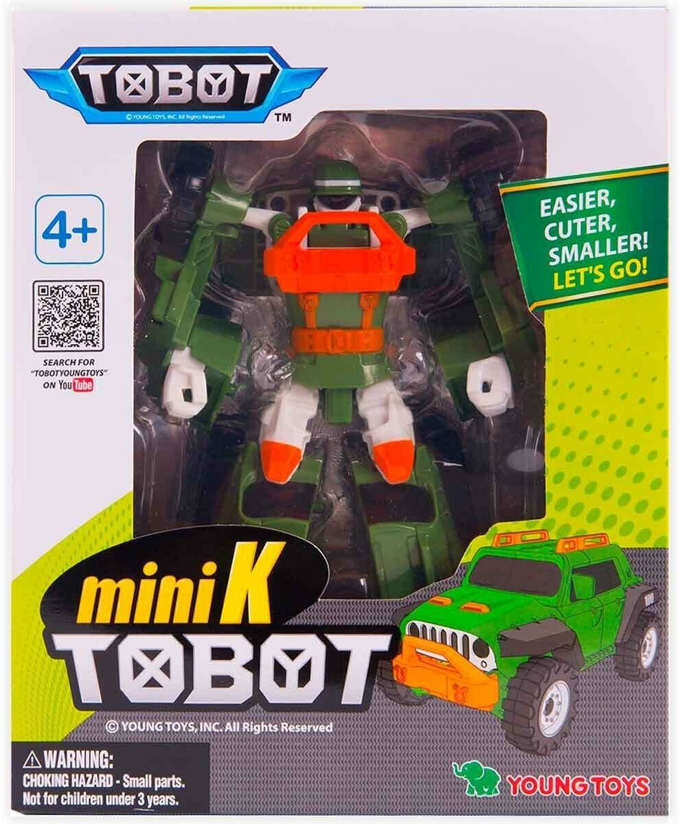 Трансформер Young Toys Tobot K Мини Тобот K Сухо 301059