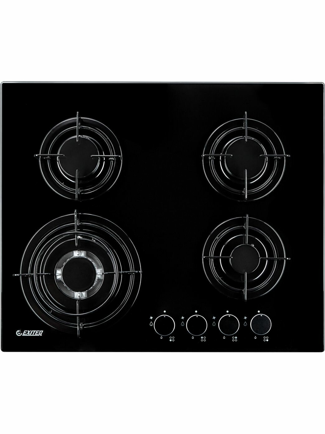 Варочная панель газовая EXITEQ EXH-212 black