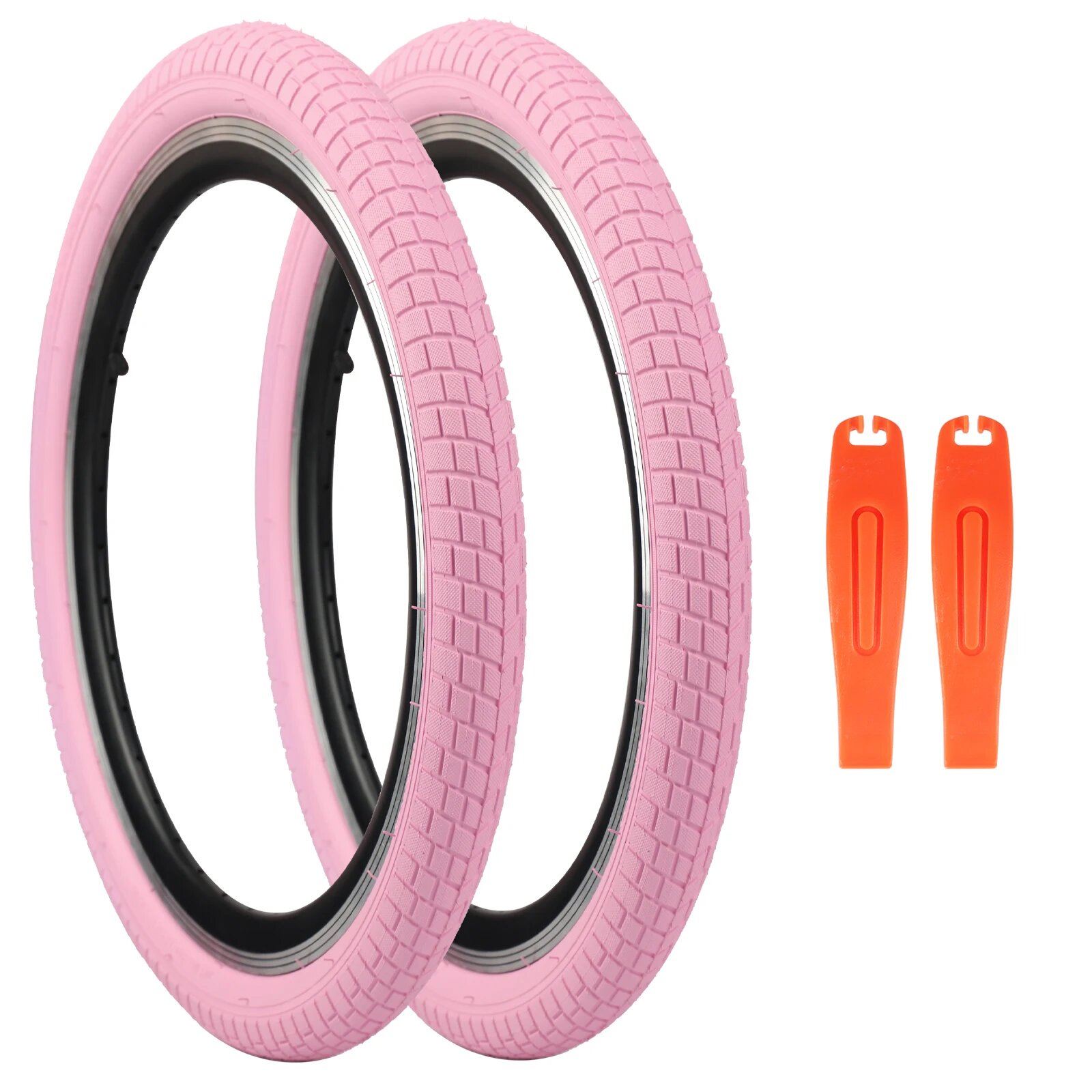 Шины ZUKKA 20 x 2.125 для детских велосипедов Розовый, Pink 2 Tires
