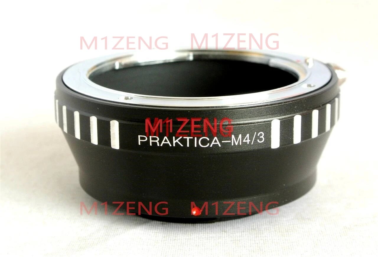 Адаптер кольца m1zeng PB-M43 для объективов Praktica PB на камеры Micro Four Thirds серебристый
