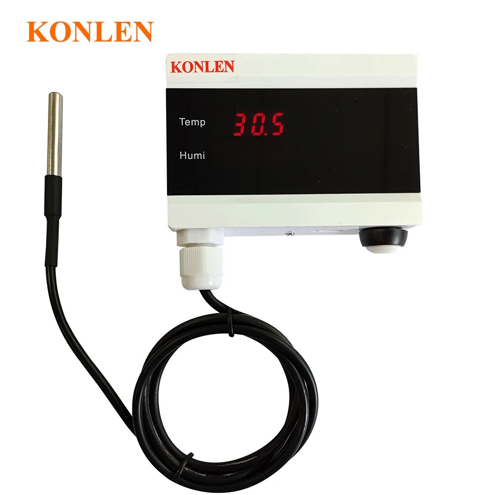 Wi-Fi датчик температуры KONLEN KL-951T с EU вилкой