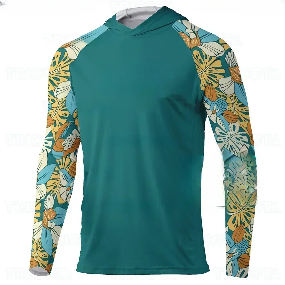 Fishing Clothing Long Sleeve Breathable Fishing Shirts Outdoor Men Anti-UV Quick Dry Fishing T-shirts Camisa De Pesca