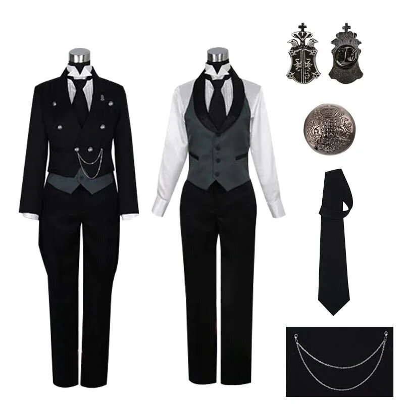 Костюм Себастьян Михаэлис, Boy Choose, XXL, style 1
