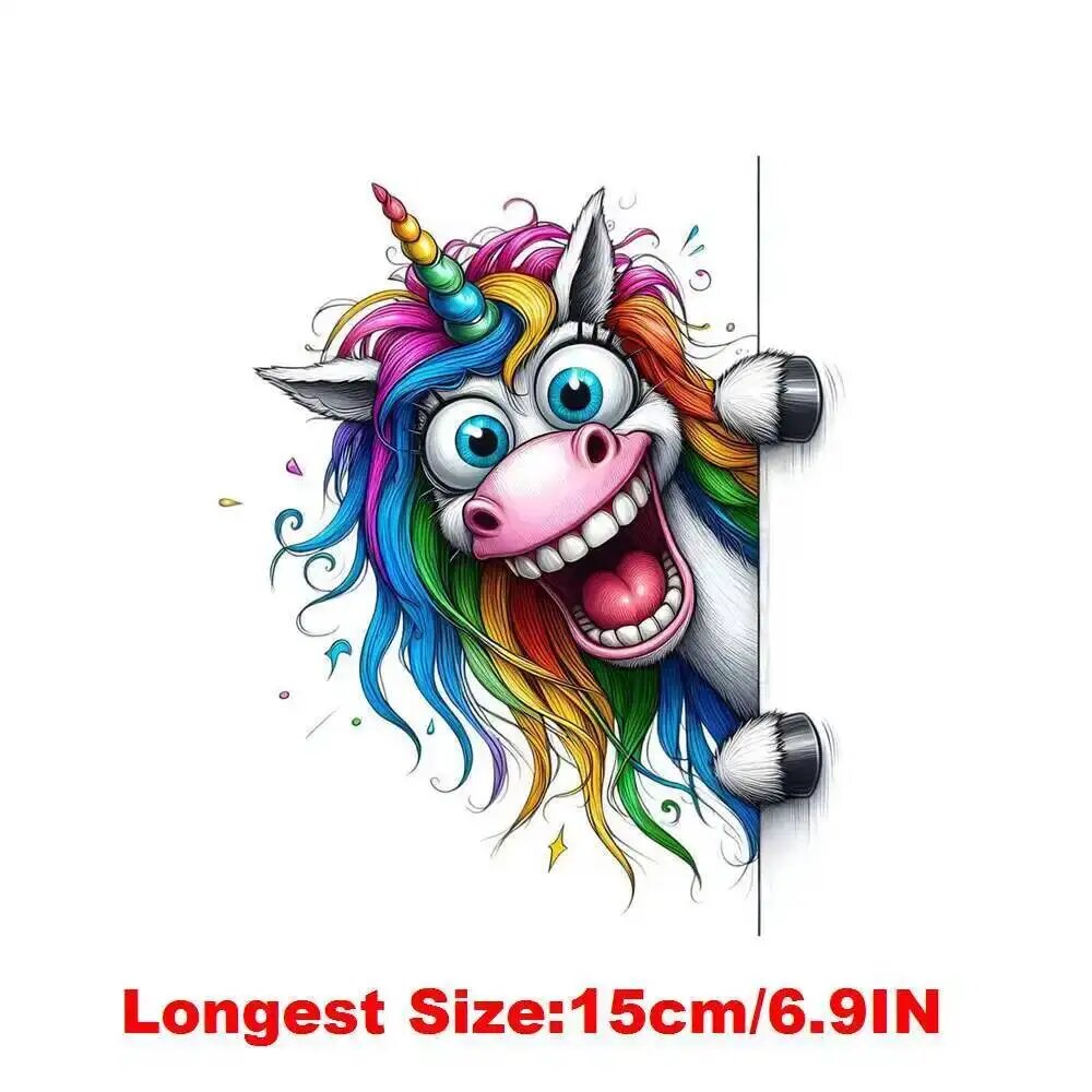 Наклейка на стену Unicorn 15см, Цвет: YTH1153-7