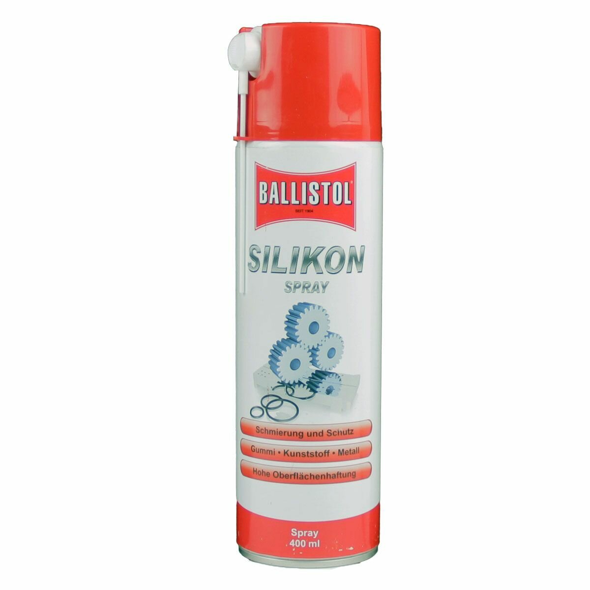 Смазка силиконовая Silikonspray, 400мл, Ballistol (25307)