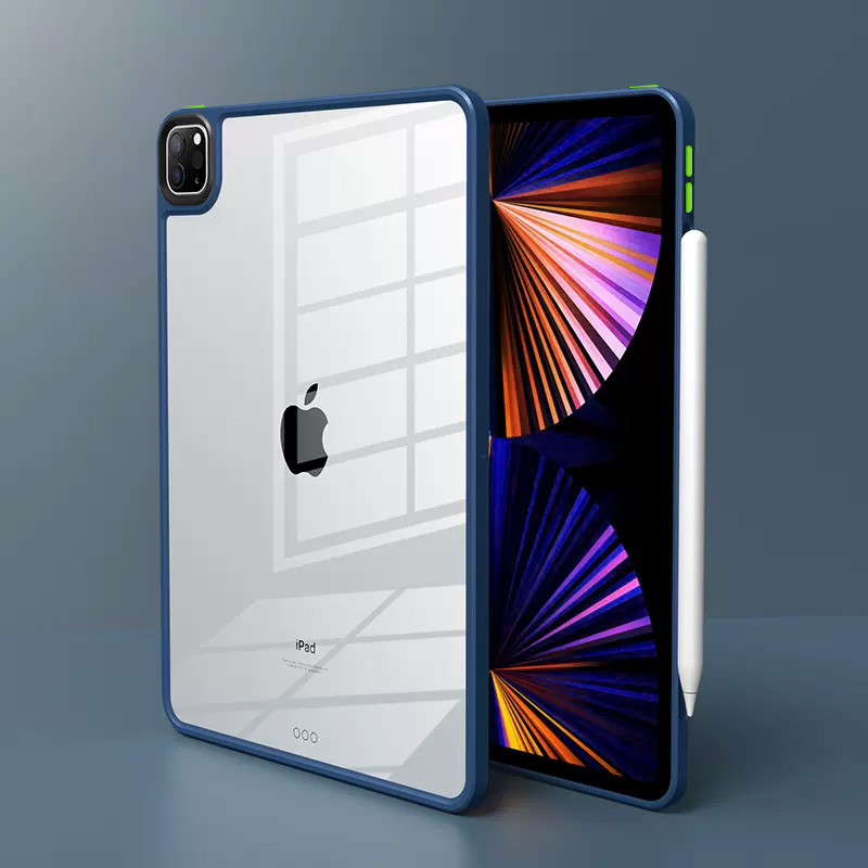 Чехол для iPad 11-го поколения 2025 11-дюймовый, темно-синий - тонкий, ударопрочный дизайн для серии iPad
