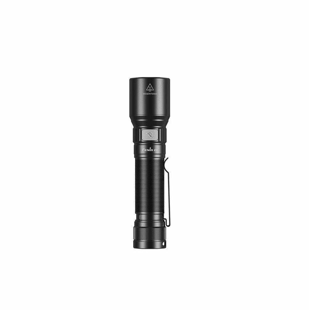 Фонарь Fenix C6 V3.0, Li-ion, 1500 лм, дальность 300 м, порт USB Type-C, IP68 , черный — фото 1
