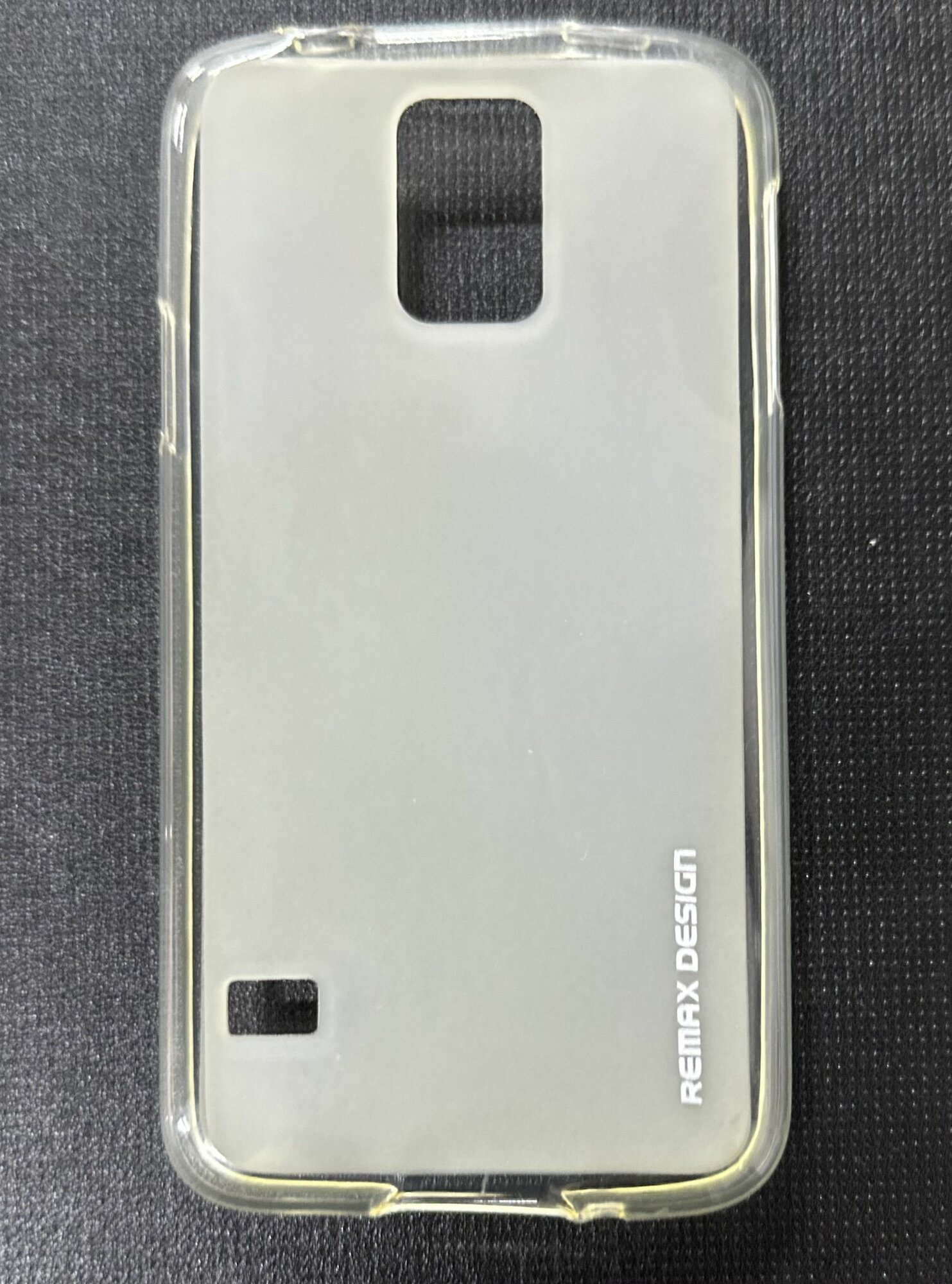 Чехол на Samsung Galaxy S5 SM-G900F I9600, белый-матовый, защитная пленка на экран