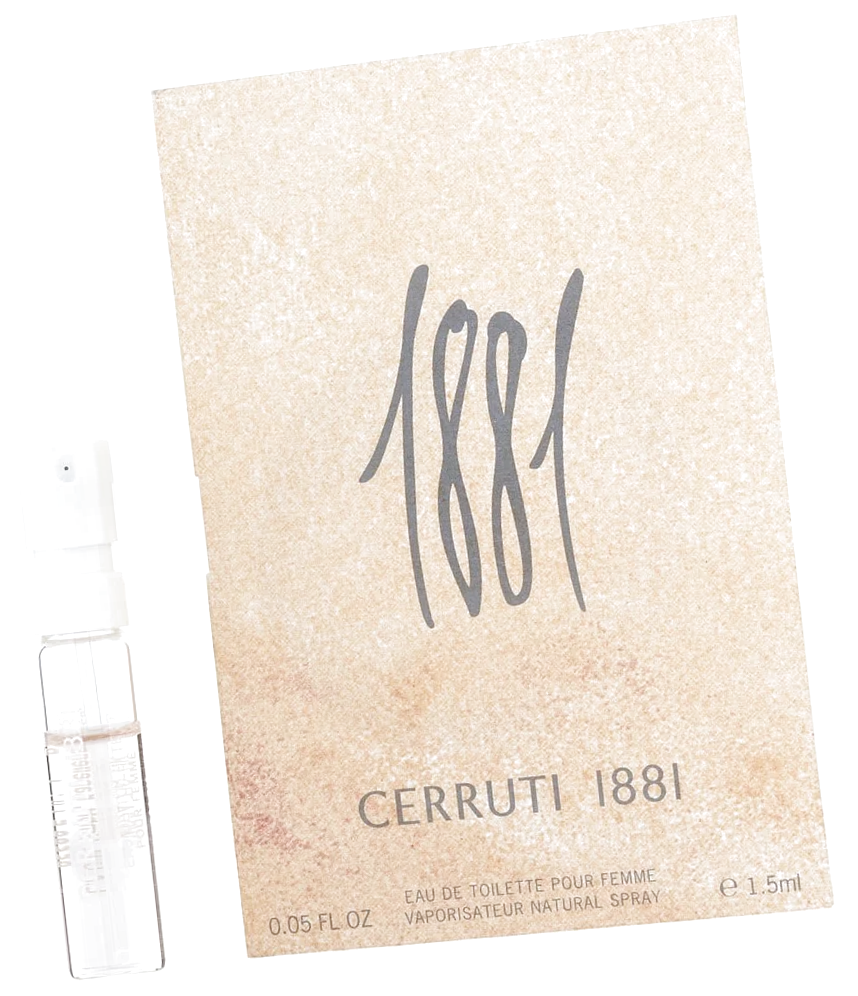 Женская туалетная вода Cerruti 1881 1.5 мл - пробник / Черутти 1881