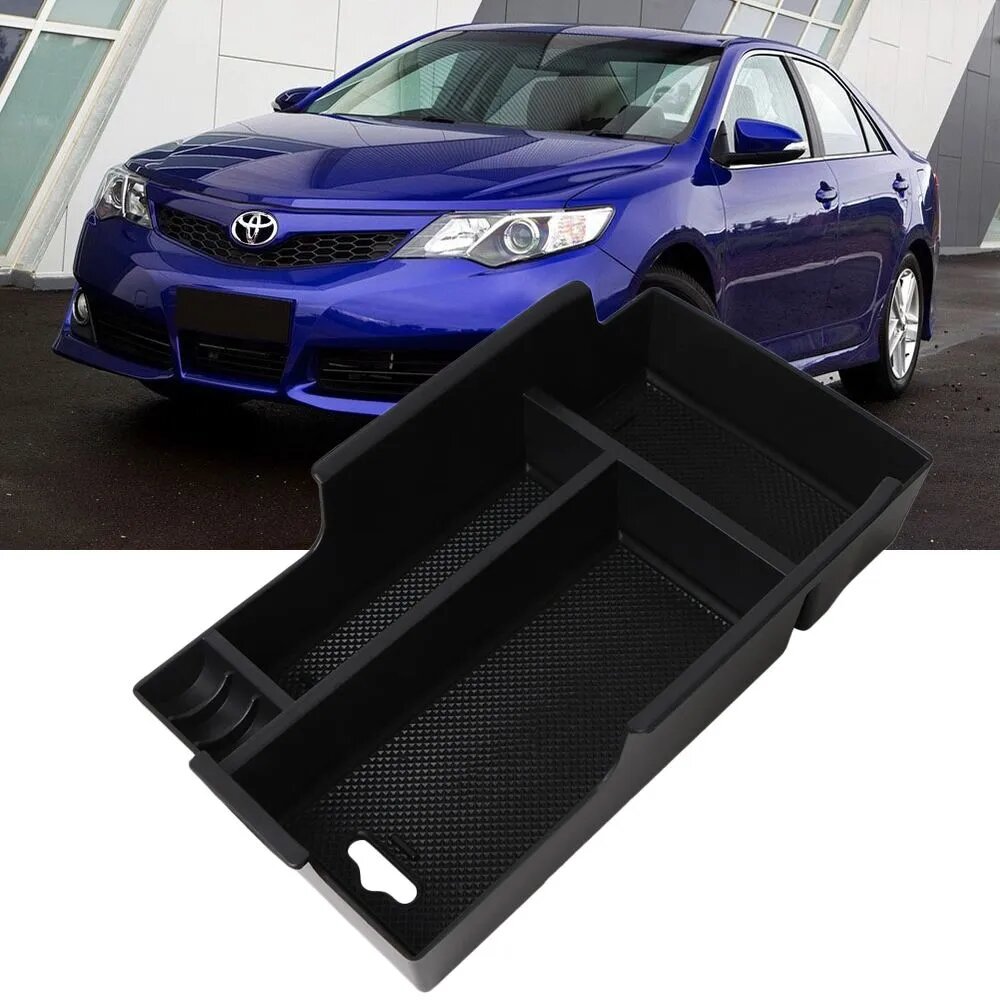 Органайзер подставка в подлокотник Toyota Camry XV50 2012-2017 центральный ящик для хранения мелочей