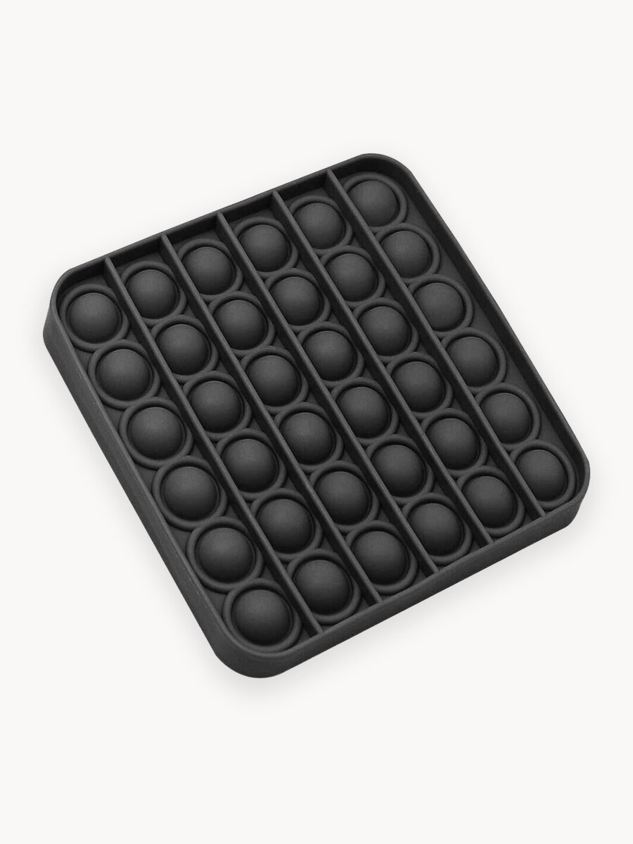 Игрушка-антистресс Мялка квадрат черный