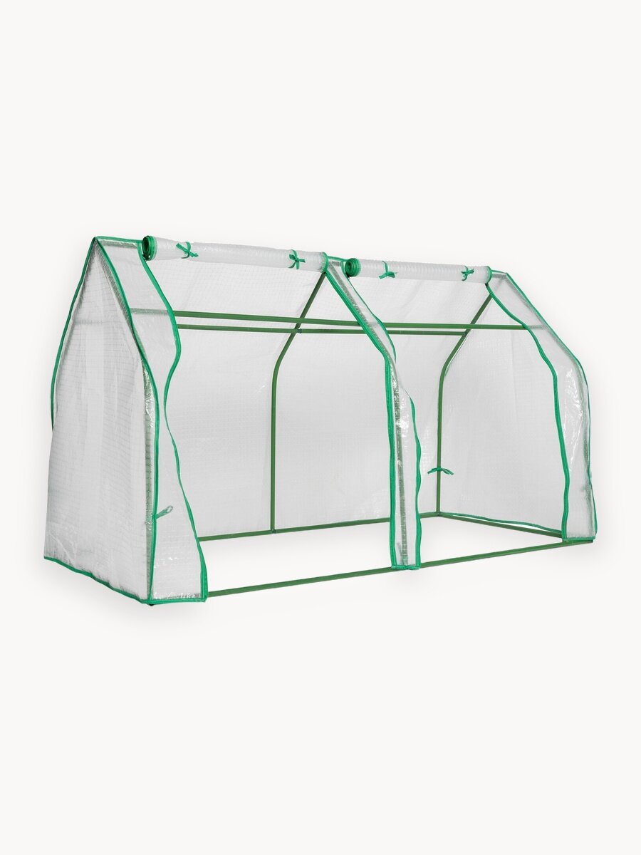 Мини-теплица садовая разборная уличная парник для рассады с каркасом для дачи