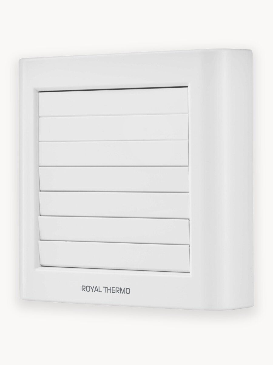 Вентилятор вытяжной Royal Thermo RAFL 100 AG, ABS-пластик, белый