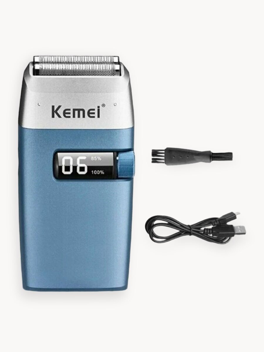 Бритва мужская электрическая электробритва шейвер для бритья KEMEI 3385.