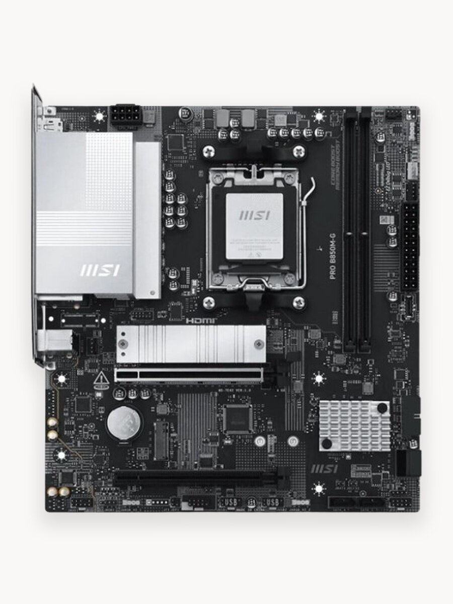 Материнская плата Msi PRO B850M-G (AM5, mATX)