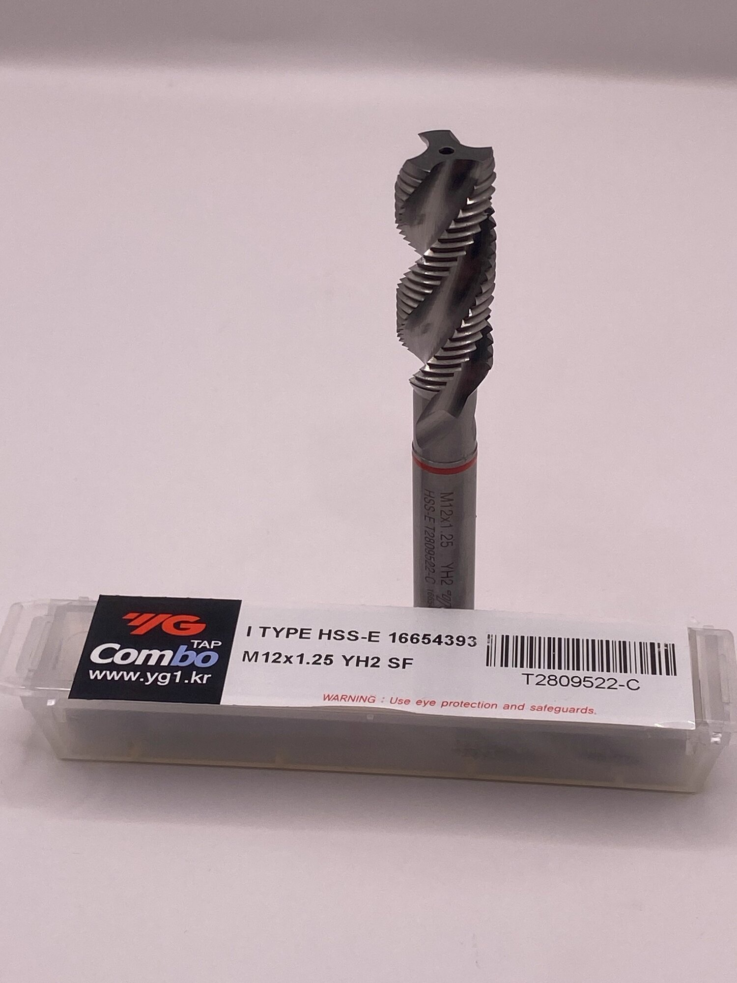 Метчик м/р винтовой YG COMBO М12X1.25 YH2 SF