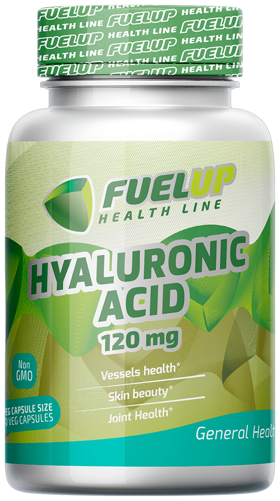 FuelUp Hyaluronic Acid (Гиалуроновая кислота) 120 мг 60 капсул