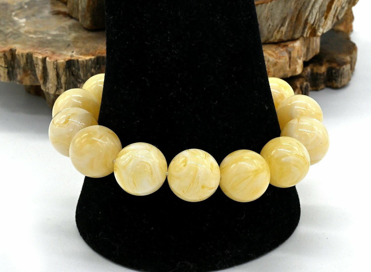 Браслет, янтарь