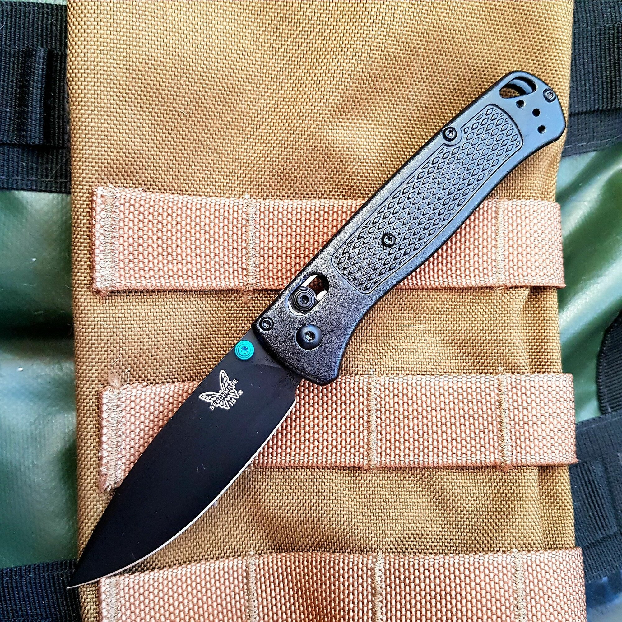 Нож BM535ALBB алюминий черный-черный