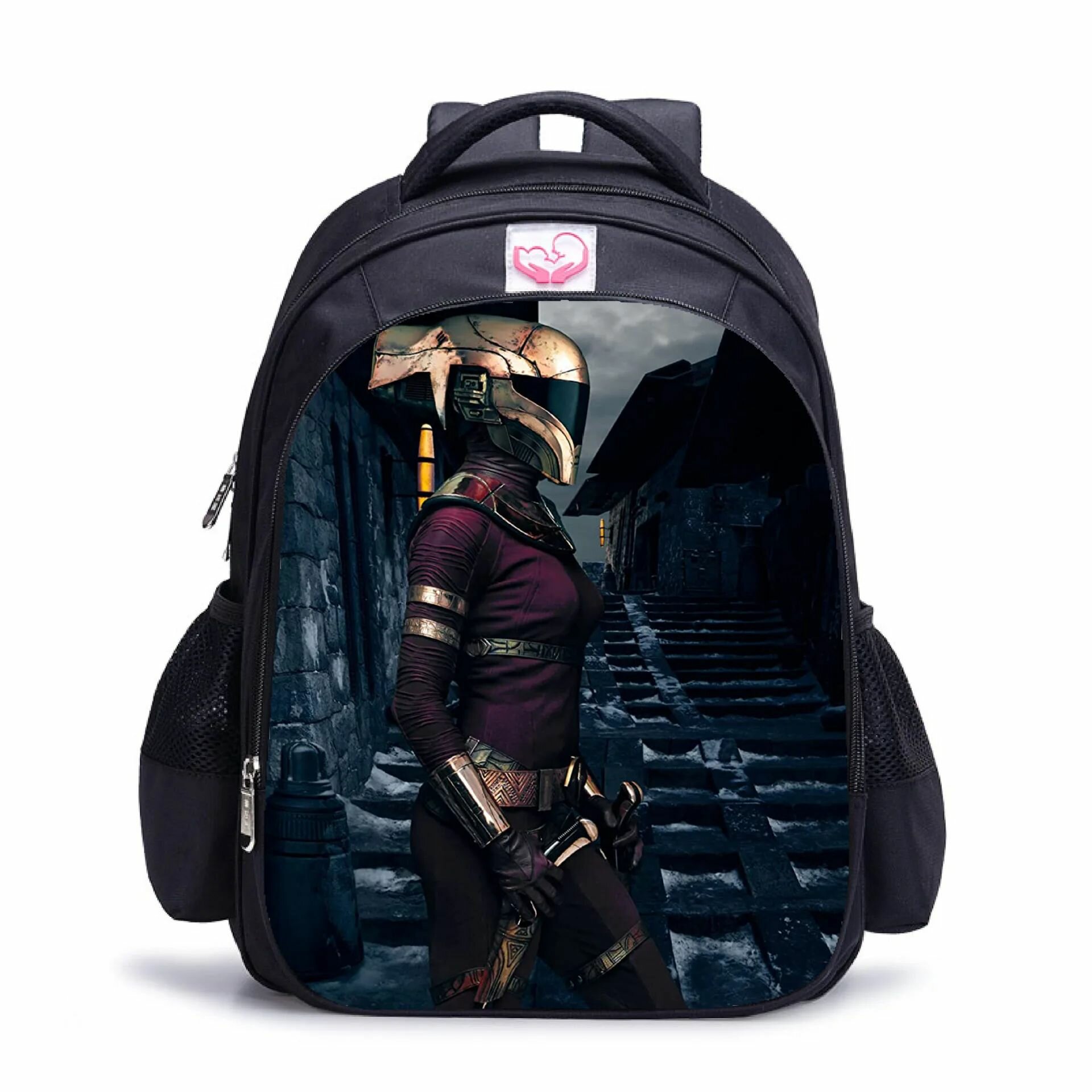 Детский рюкзак Звездные Войны Малыш Йода : школьный аксессуар для фанатов кино, тематический подарок