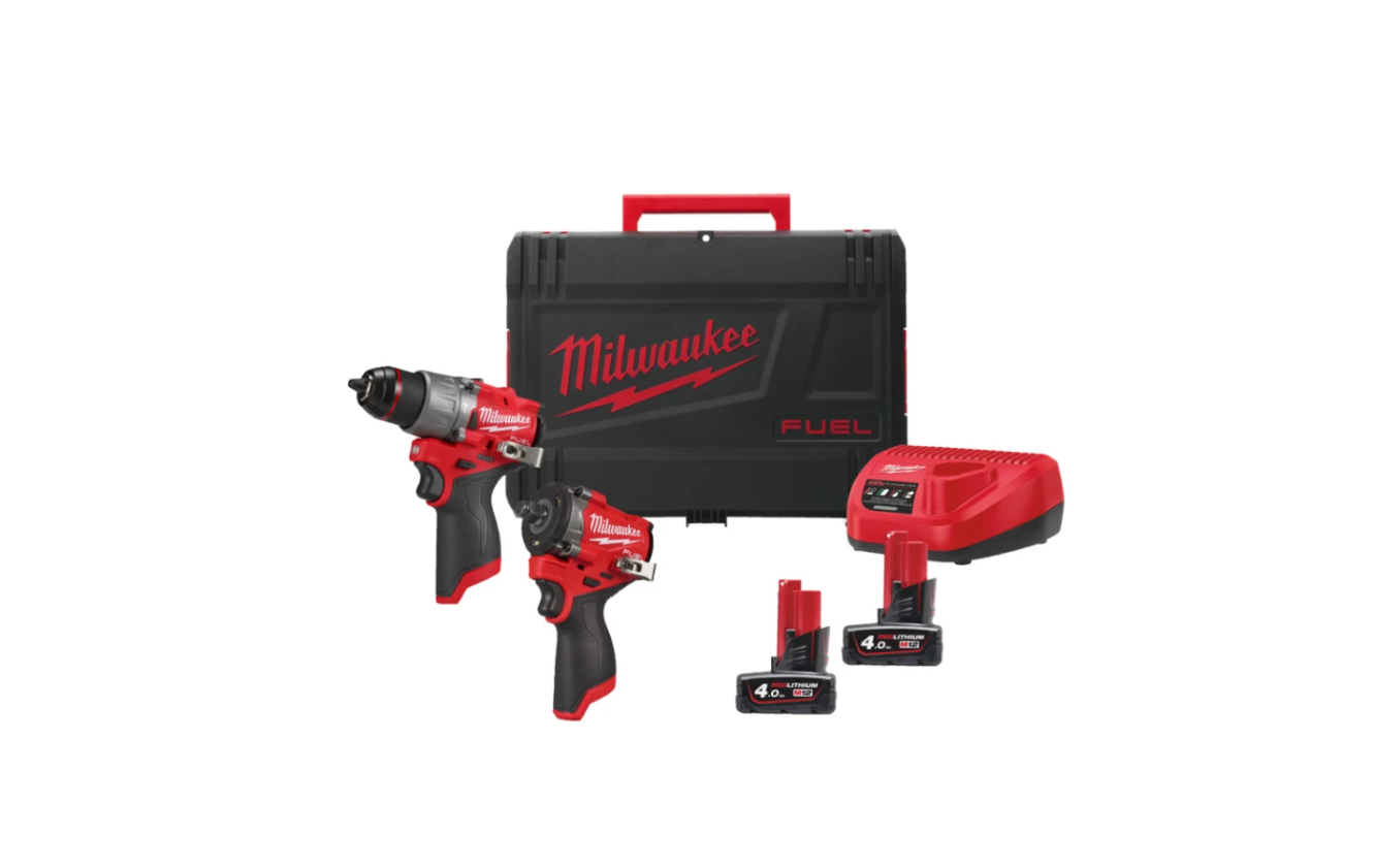 Набор электроинструментов Milwaukee M12FPP2X2-402X (4933498741)