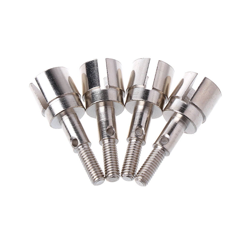 Комплект из четырех рулевых чашек HSP 1/10 accessories 02033-серебристый