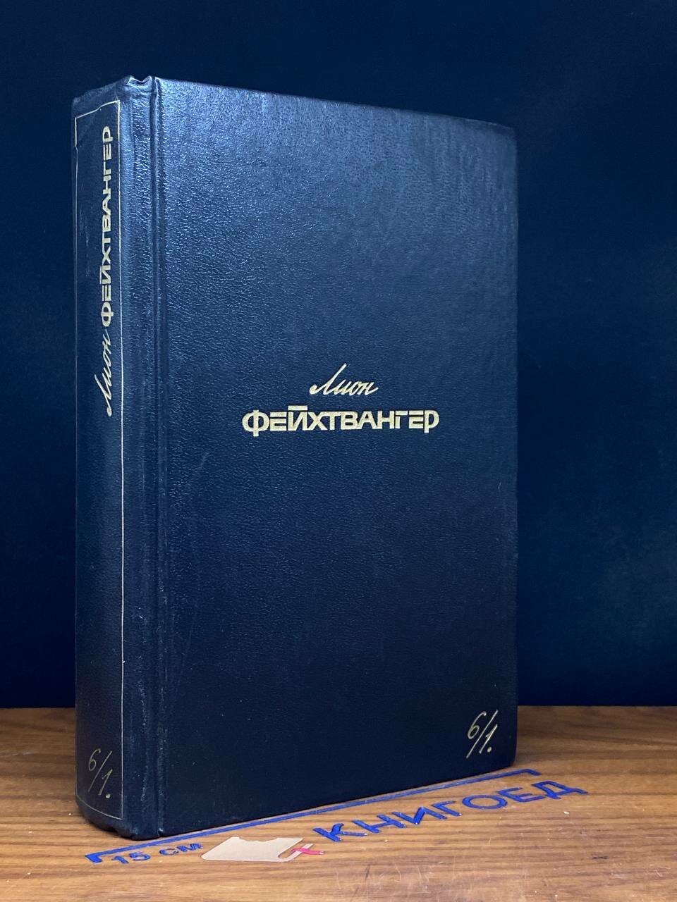 Книга. Лион Фейхтвангер. Собрание сочинений в 6 томах. Том 6/1 1991 (2044255624909)