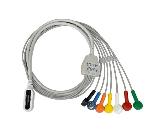 2104813-001 7 выводной кабель ЭКГ Holter для GE SEER 1000 IEC