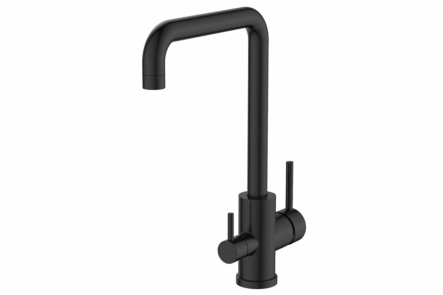 Смеситель для кухни с подключением к фильтру VODA FW519Black, чёрный