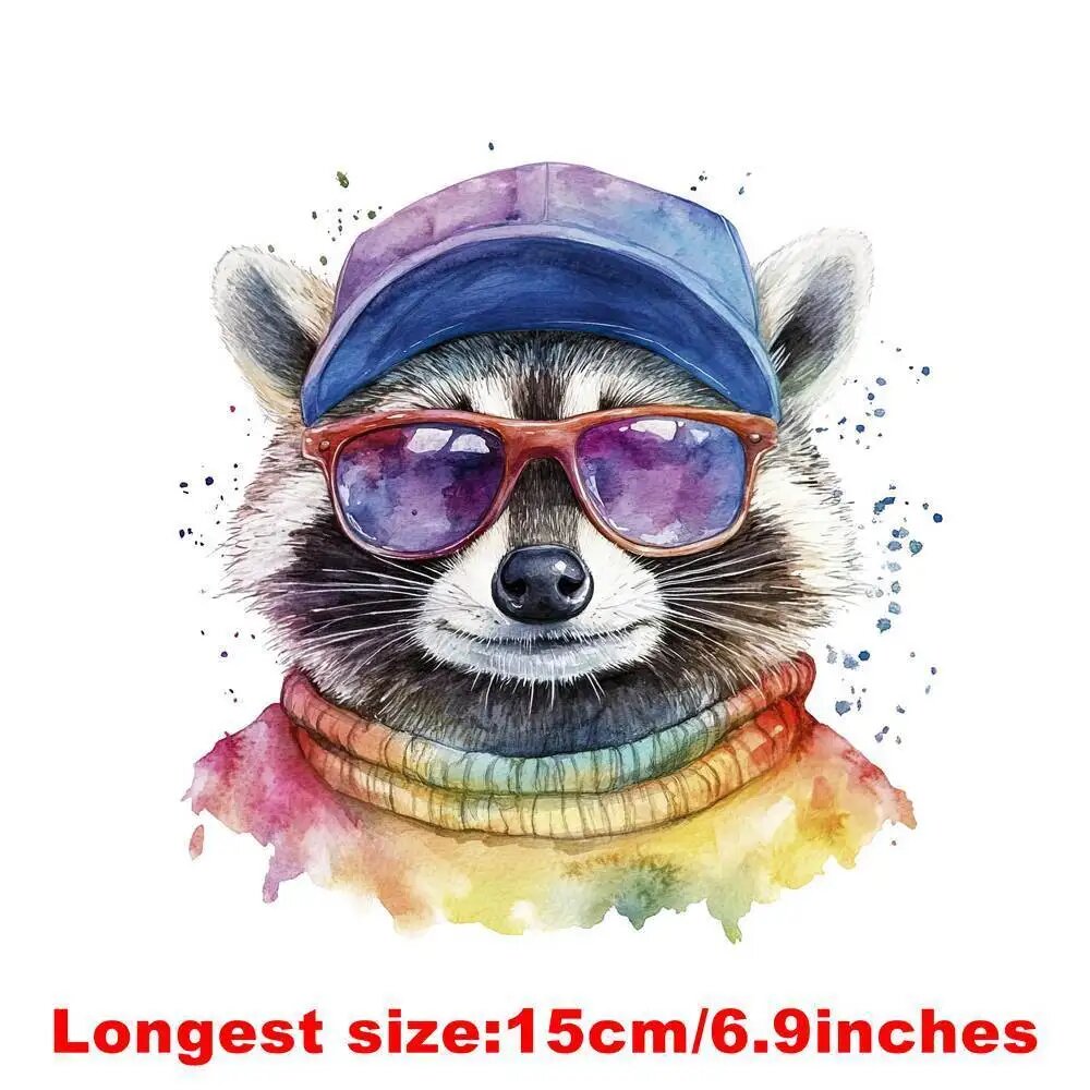 Теплопередающая наклейка 15см Коала Енот YTH0437-6