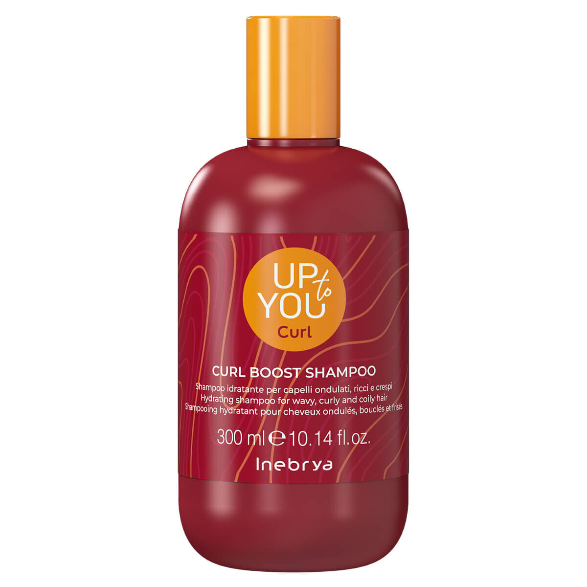 Увлажняющий шампунь для кудрявых волос Inebrya Up To You Curl Boost Shampoo, 300 мл