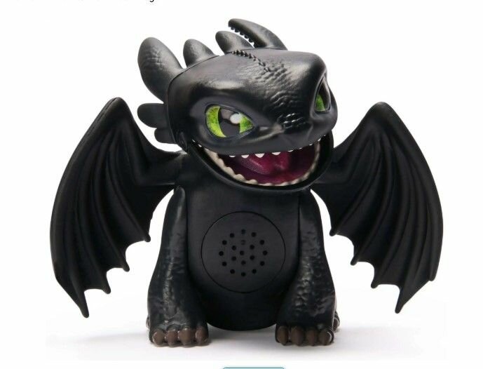 Фигурка Дракон Ночная Фурия Как приручить дракона Dreamworks Dragons интерактивный