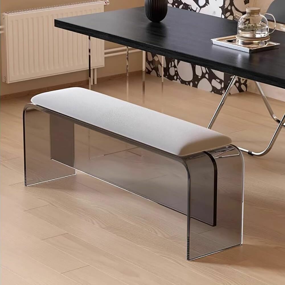 Акриловая мягкая скамейка, скамейка для смены обуви в прихожей