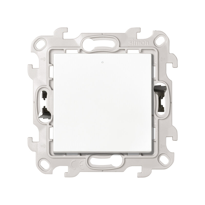 Выключатель с подсветкой однополюсный Simon 24 Белый 10AX 250В 2420104-030
