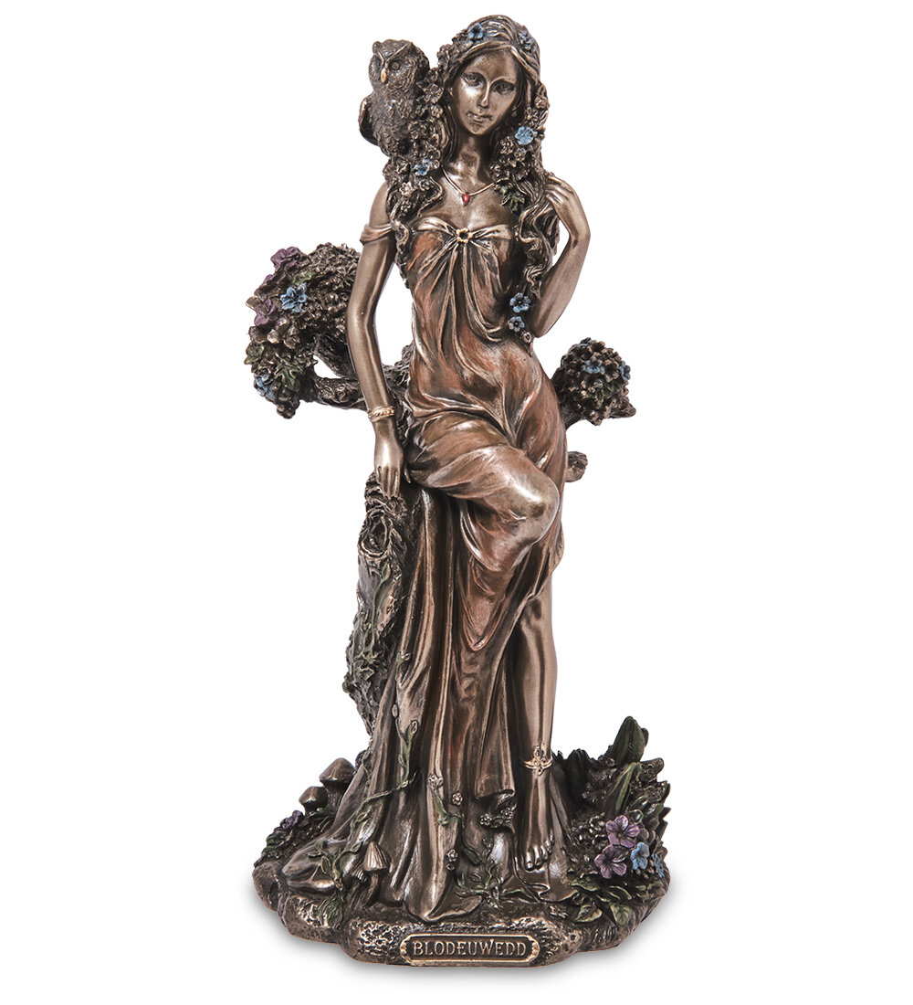 Статуэтка Блодьювед - кельтская богиня весны и цветов WS-1479 113-907968