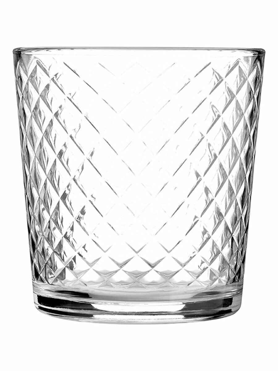 Олд Фэшн "Кристалл", стакан - 6 шт. 250 мл, H - 8.4 см, D - 7.9 см.