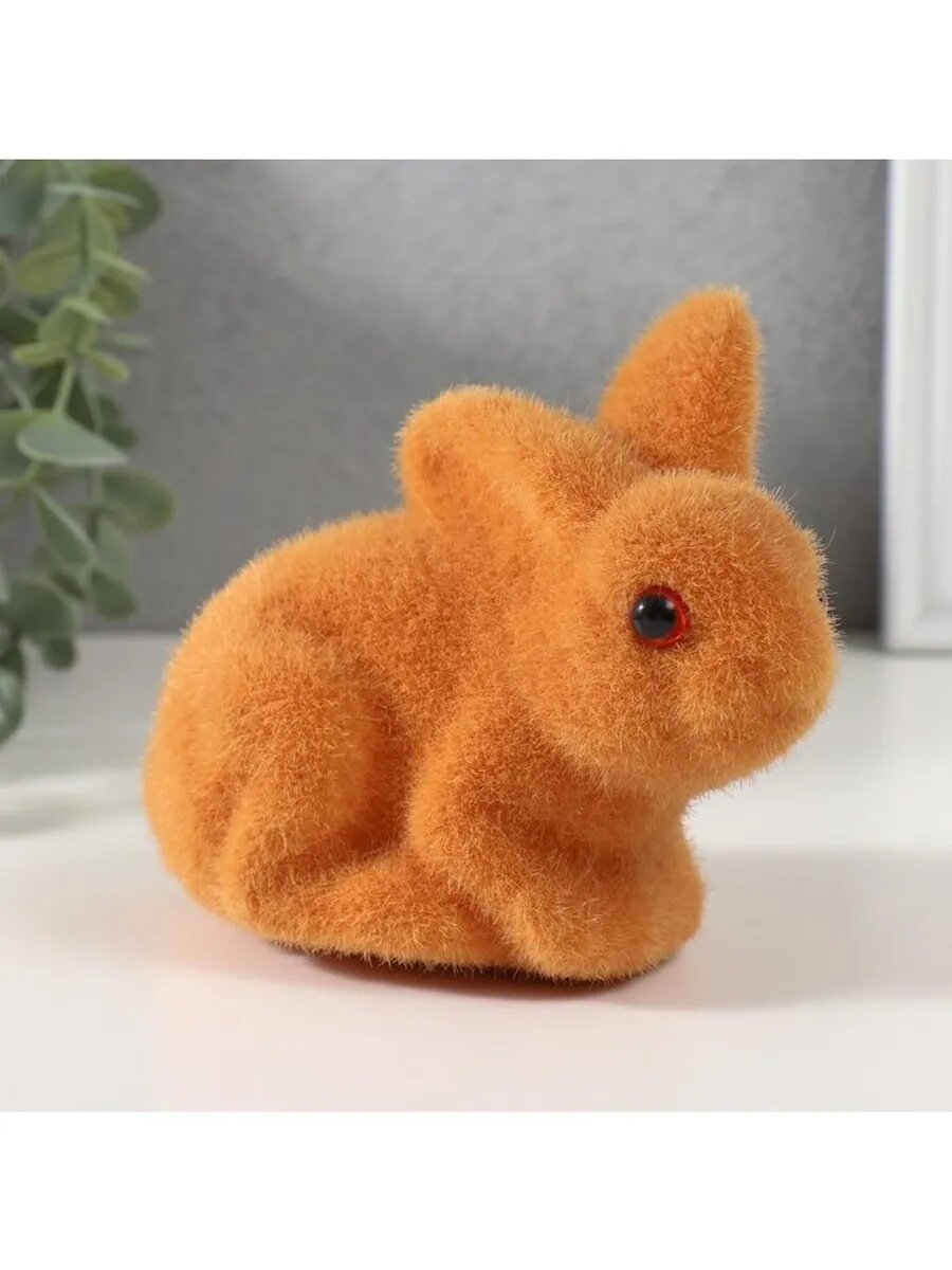 Сувенир пенопласт "Кролик коричневый" 14х8х11 см