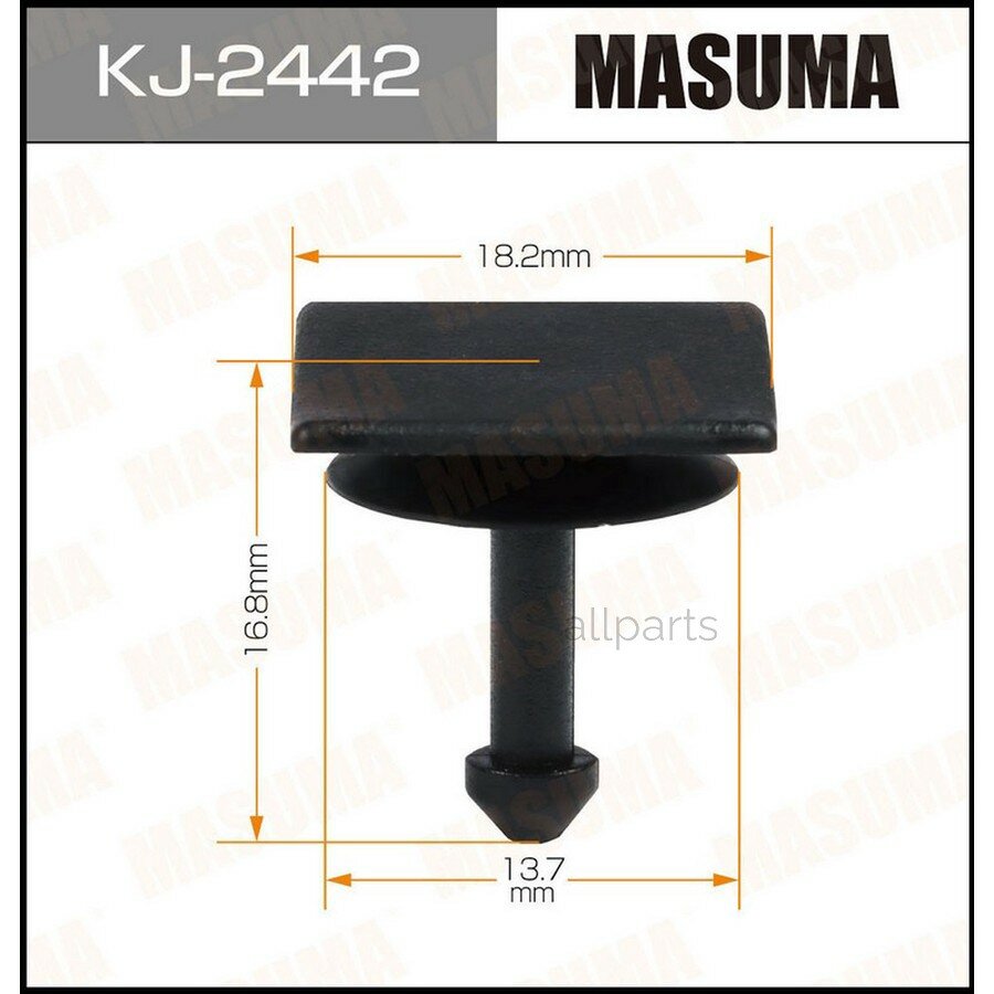 MASUMA KJ2442 зажим, молдинг / защитная накладка