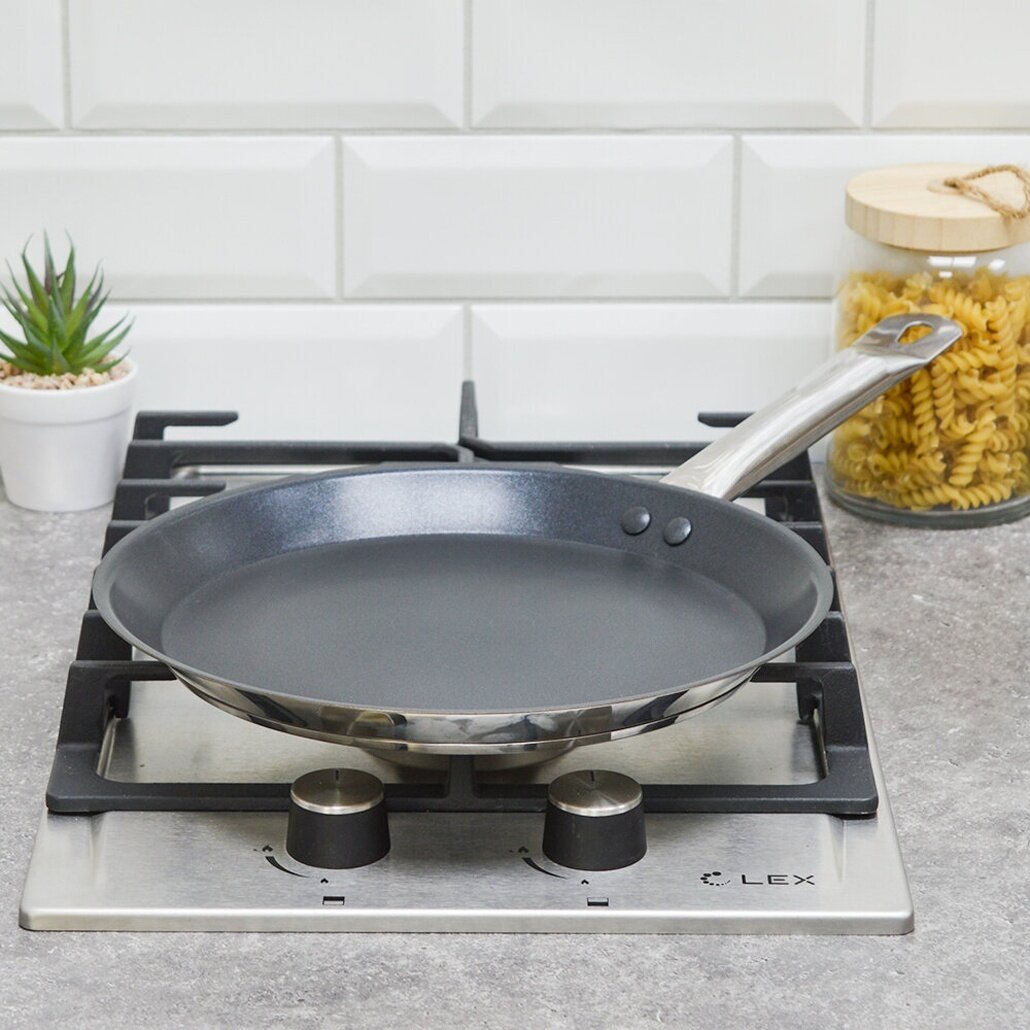 Блинница антипригарная 26 см с индукционным дном, покрытие «Xylan», толщина 3,5 мм